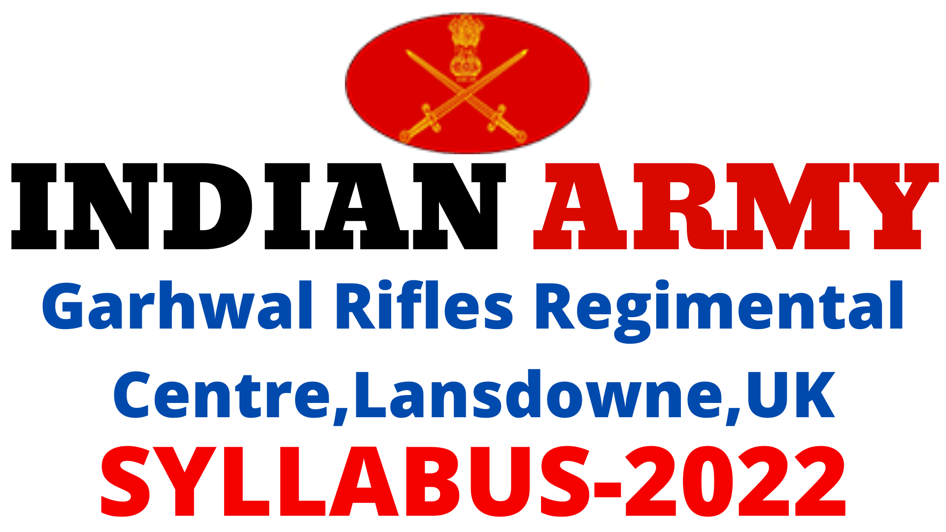 Garhwal Rifles Regimental Centre Vacancy 2022:-Notification,Download ...